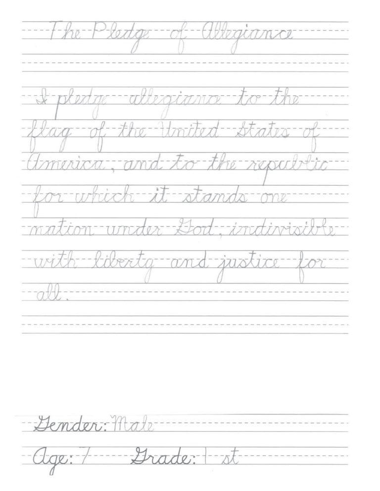 New American Cursive – Teach Yourself Cursive