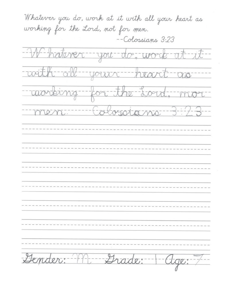 New American Cursive – Teach Yourself Cursive
