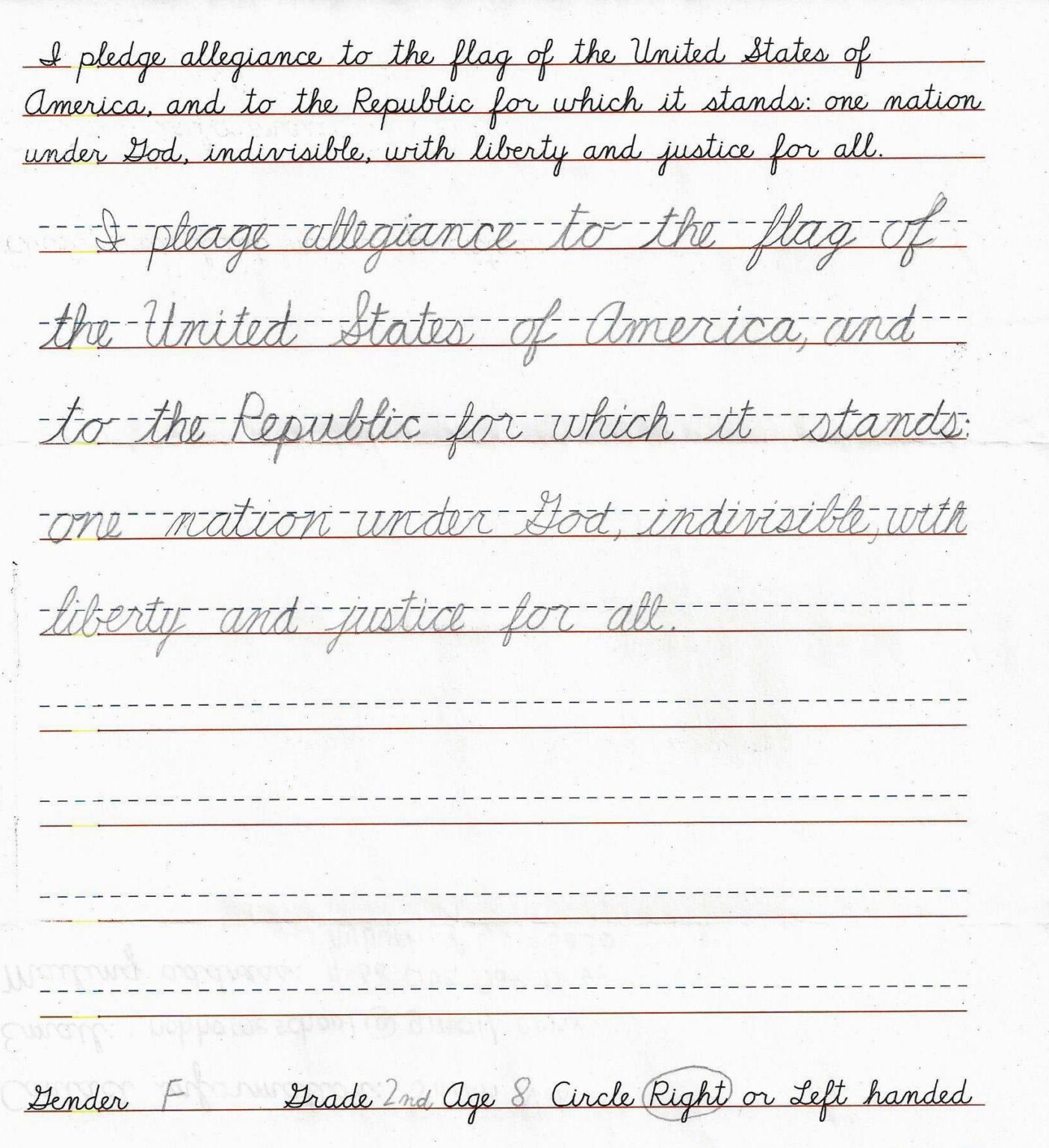 2021 Handwriting Contest Winners – New American Cursive